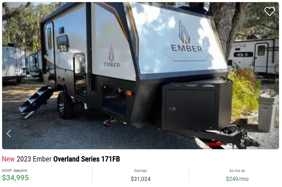 New 2023 Ember Overland Series 171FB | Ocala4Sale | Buy & Sell in Ocala, FL