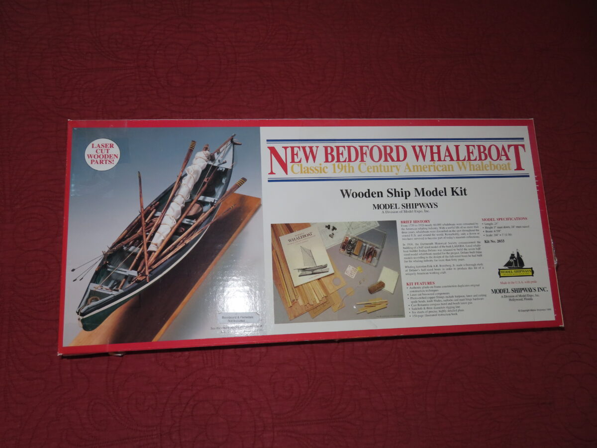 Model Shipways New Bedford Whaleboat Kit #2033 | Ocala4Sale | Buy ...