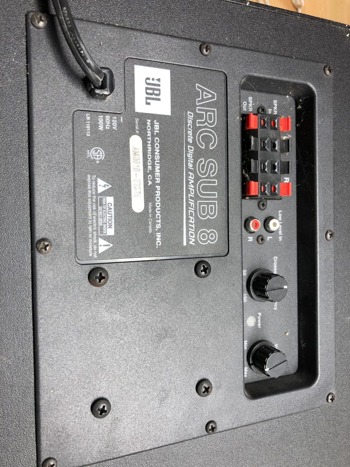 JBL ARC Subwoofer 8 | Ocala4Sale | Buy & Sell in Ocala, FL